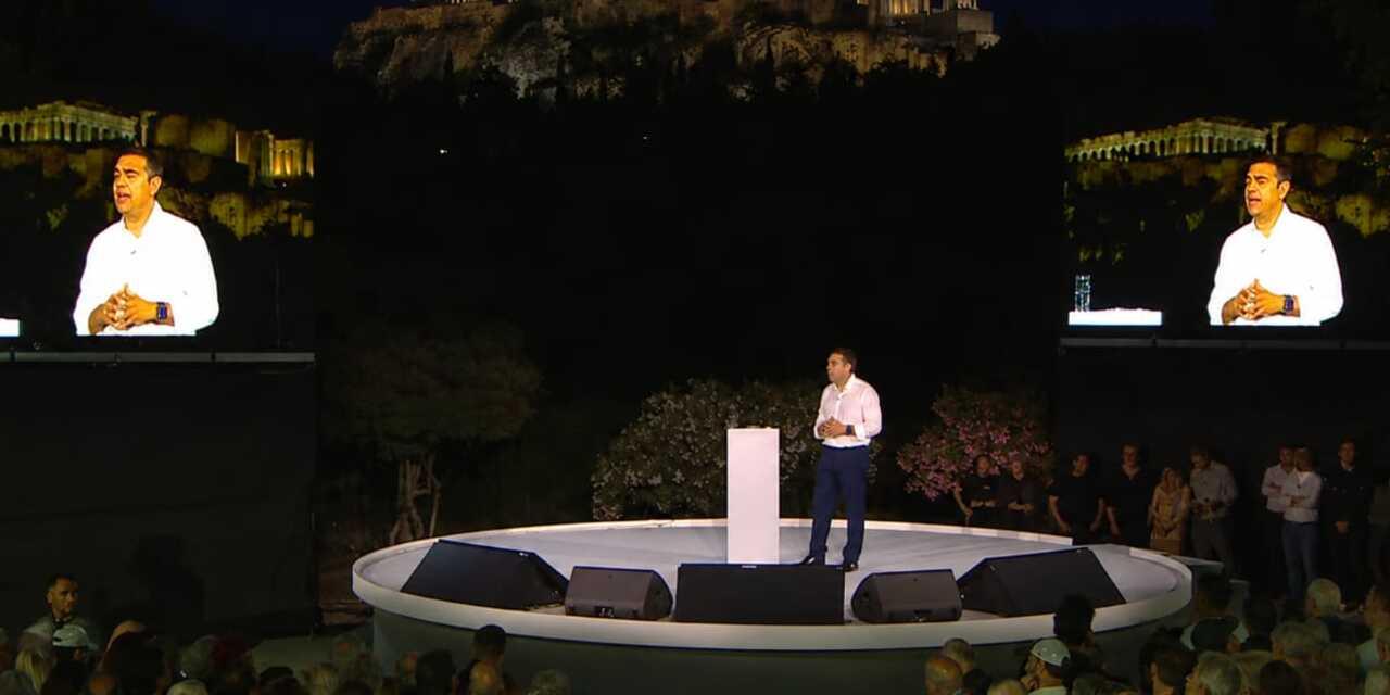 Alexis Tsipras presents the new party, watch live