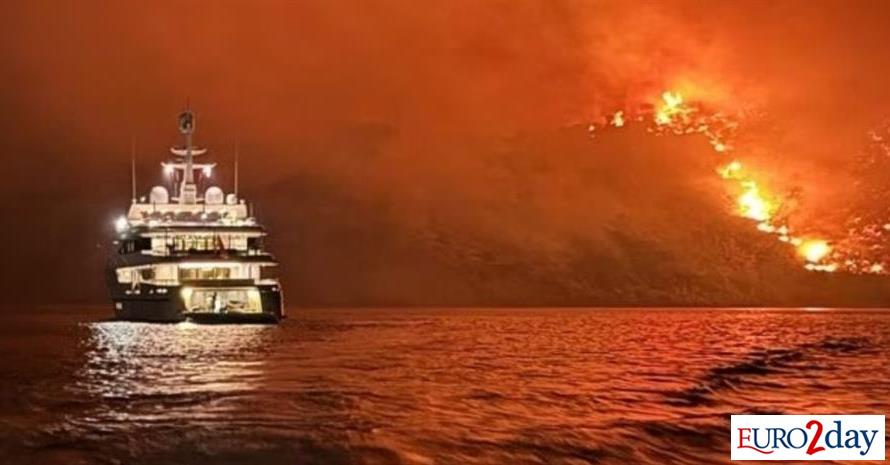 Αποκαλυπτικά στοιχεία για τη «θαλαμηγό της Υδρας» και τη φωτιά