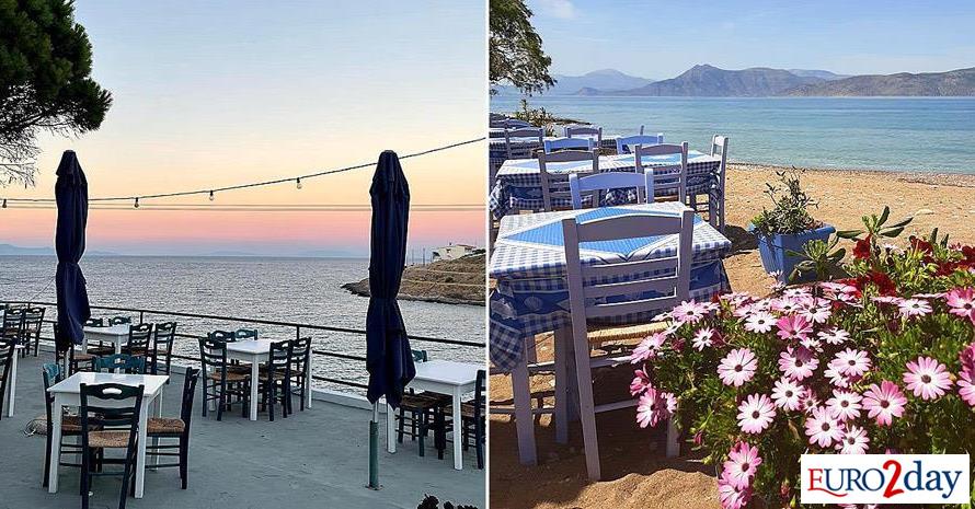 Τέσσερα παραθαλάσσια ταβερνάκια για τραπέζι πλάι στο κύμα
